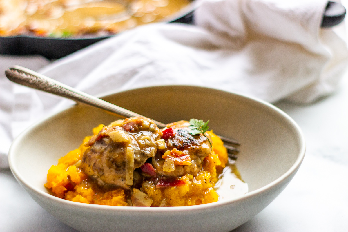 Whole30 Creamy Bacon Chicken