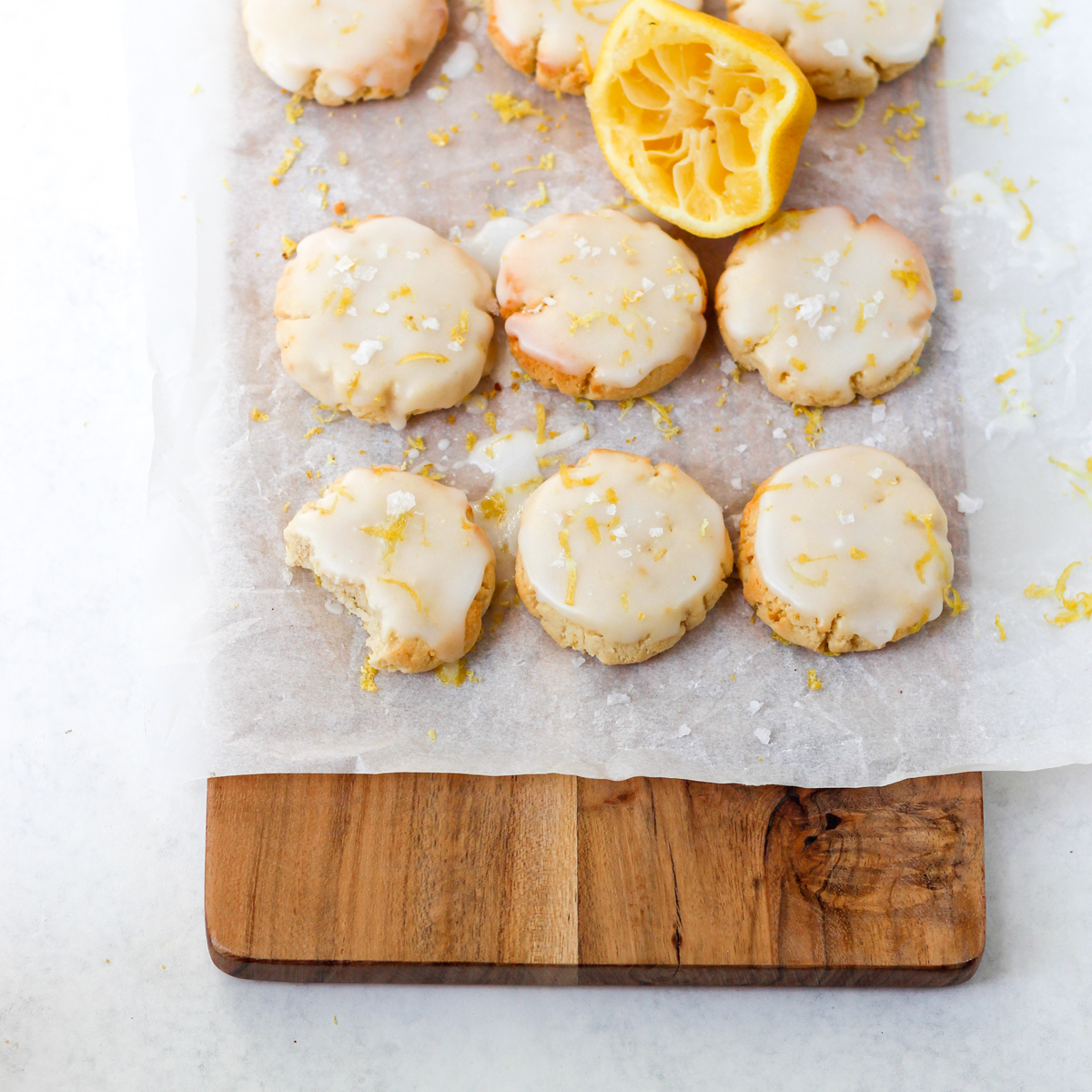 Soft-Baked Paleo Lemon Cookies