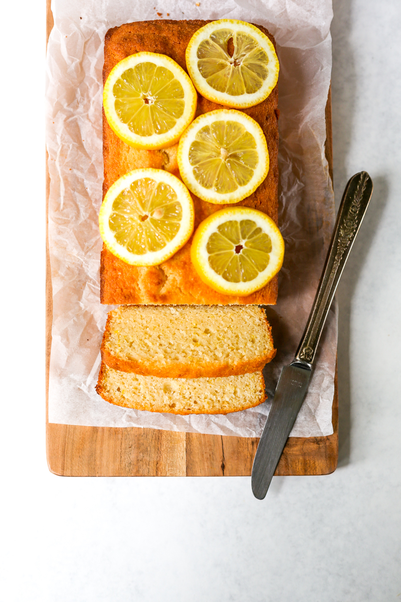 Paleo Lemon Pound Cake