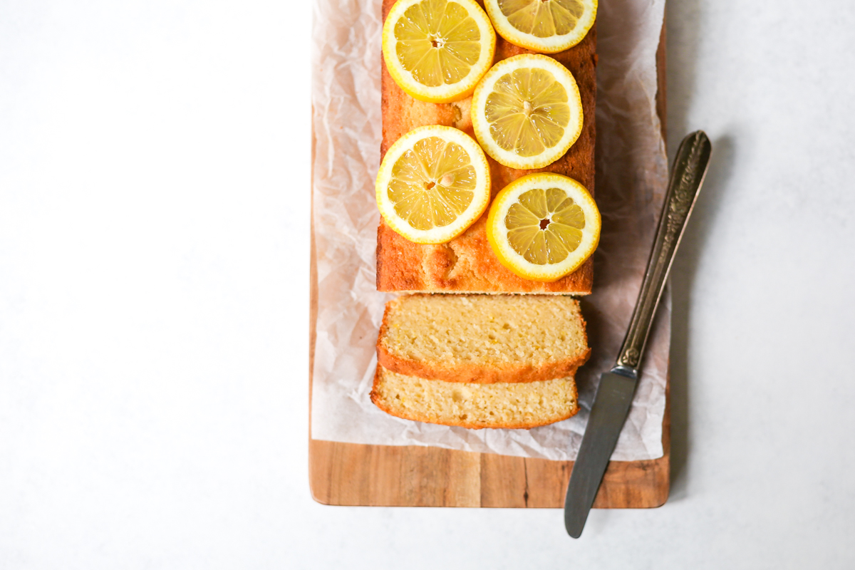 Paleo Lemon Pound Cake · Jessica Eats Real Food